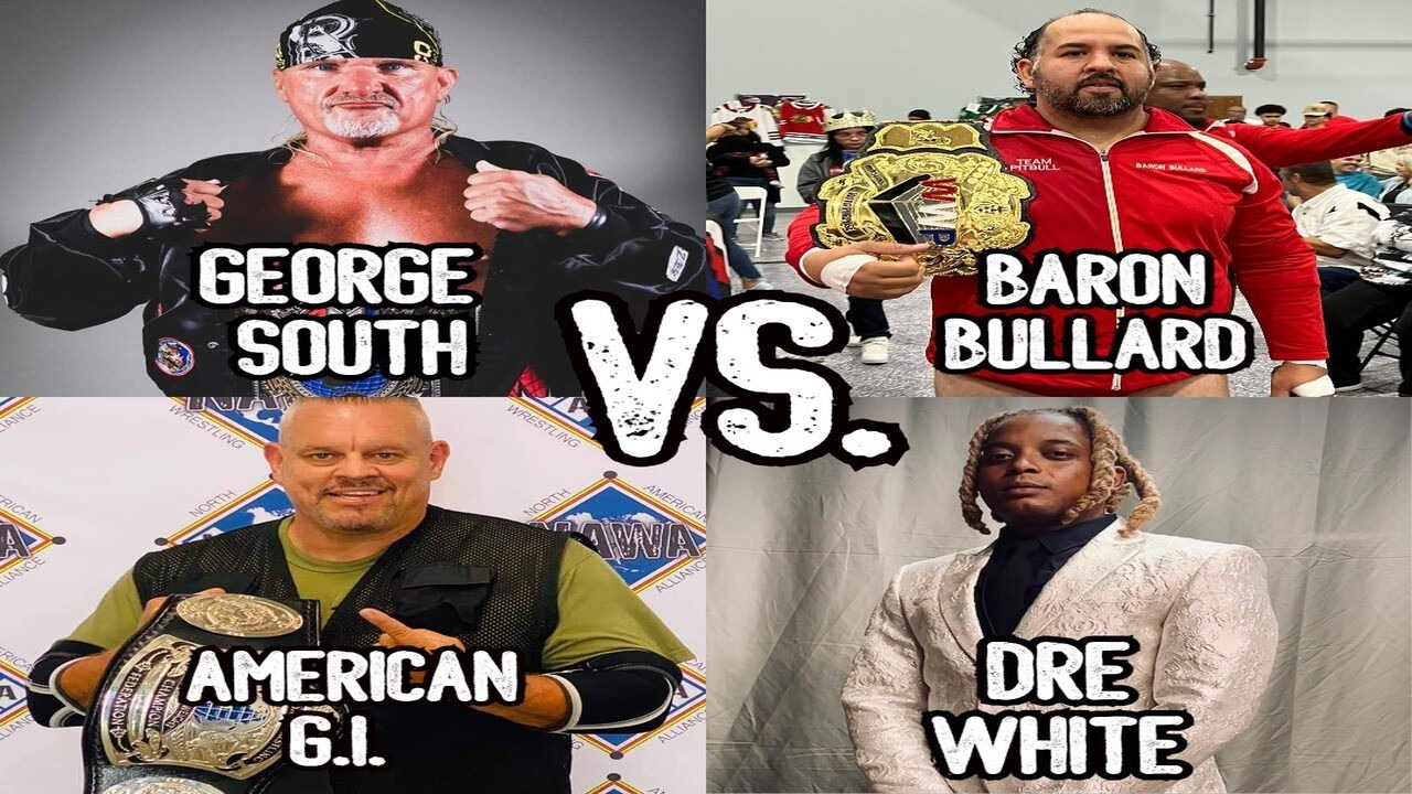 GEORGE SOUTH & AMERICAN G.I. VS BARON BULLARD & DRE WHITE AT HOPE ...