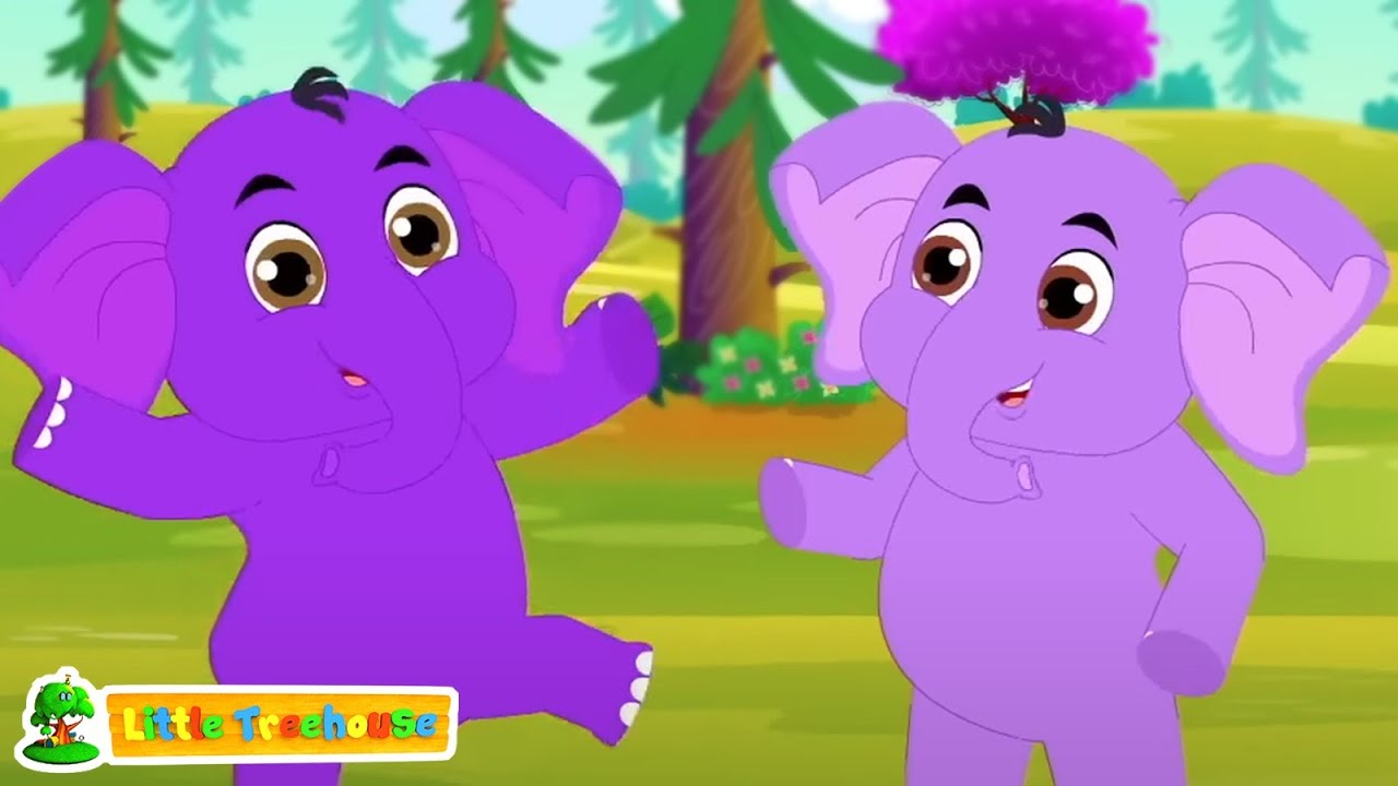 Ek Mota Hathi Song, एक मोटा हाथी, Nursery Rhymes in Hindi by Little ...
