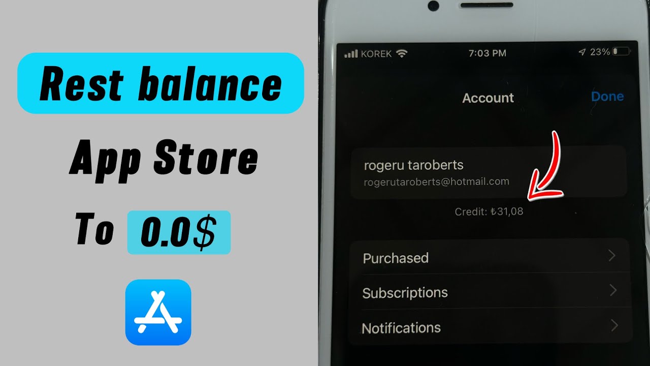 Reset App Store Balance to $0.00 to Change Country (Easy Step by Step ...