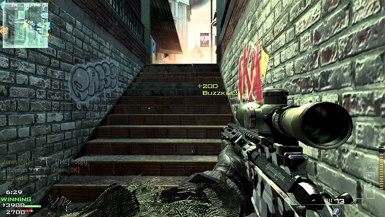 Call of Duty Modern Warfare 3 - Sniper/Scope Gameplay with Commentary ...