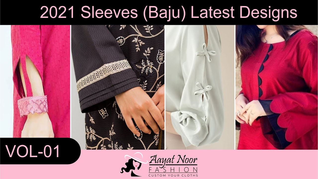 Bazo Design 2021 | VOL-01 | Sleeves Design 2021 | Baju Design 2021 ...
