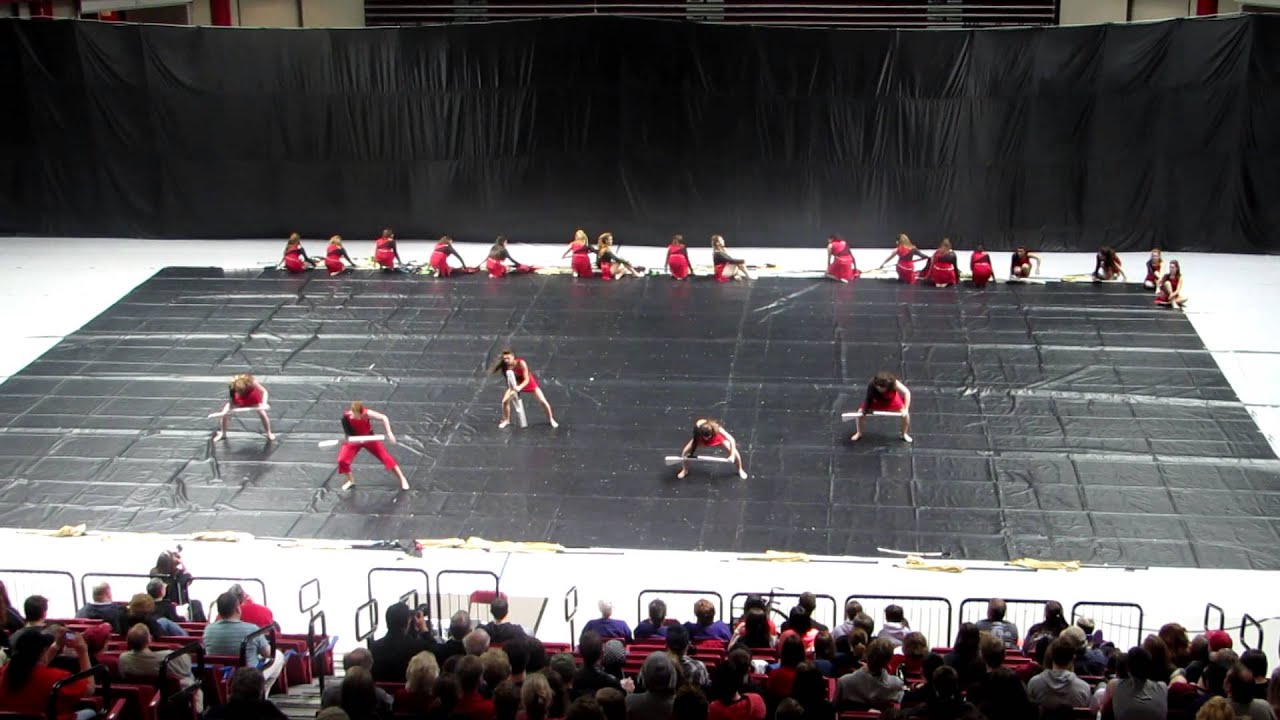Choctaw High School Winter Guard 2013- UMAC Finals Competition 3/9/13 ...
