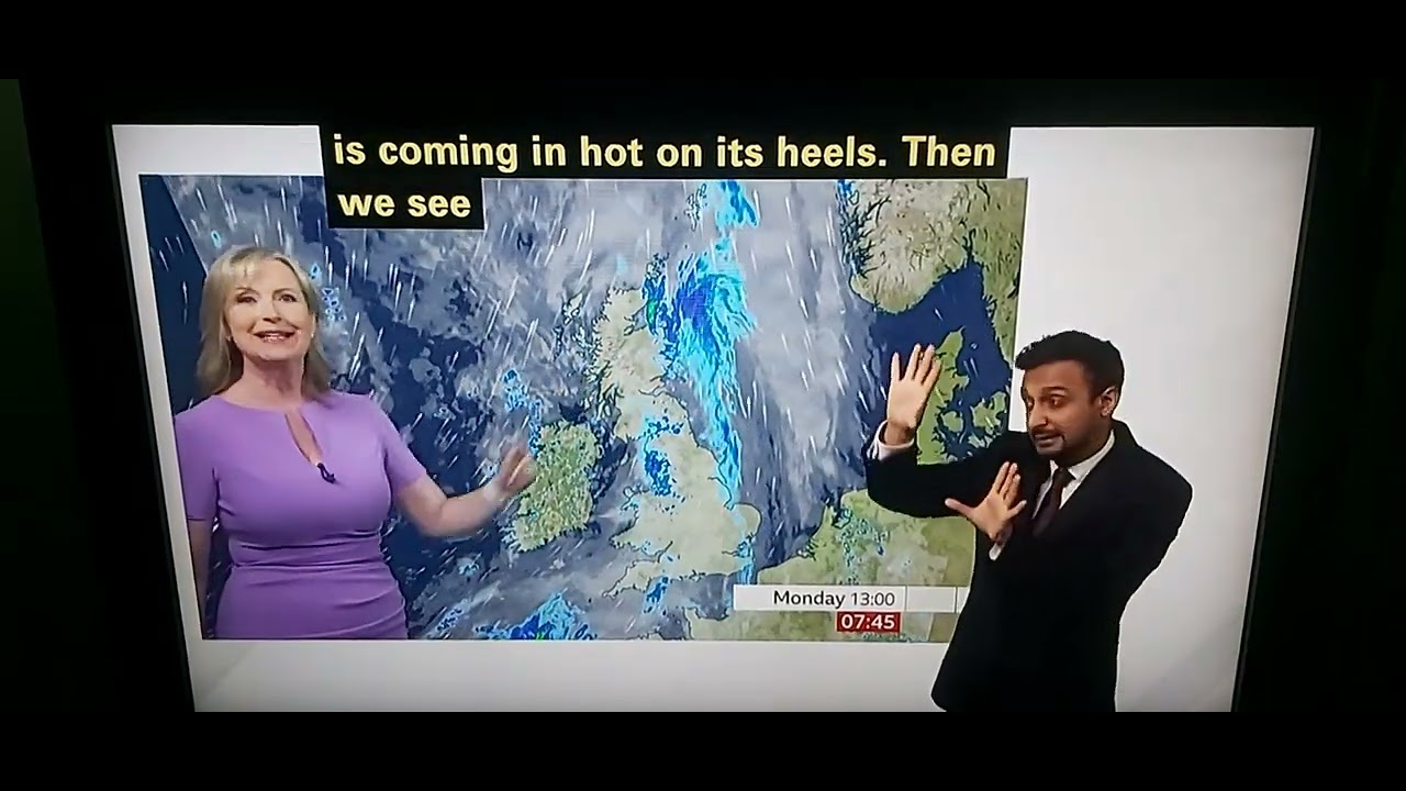 BBC Breakfast Weather: 21C in Sheffield - Warmest of Year 2023/ - YouTube