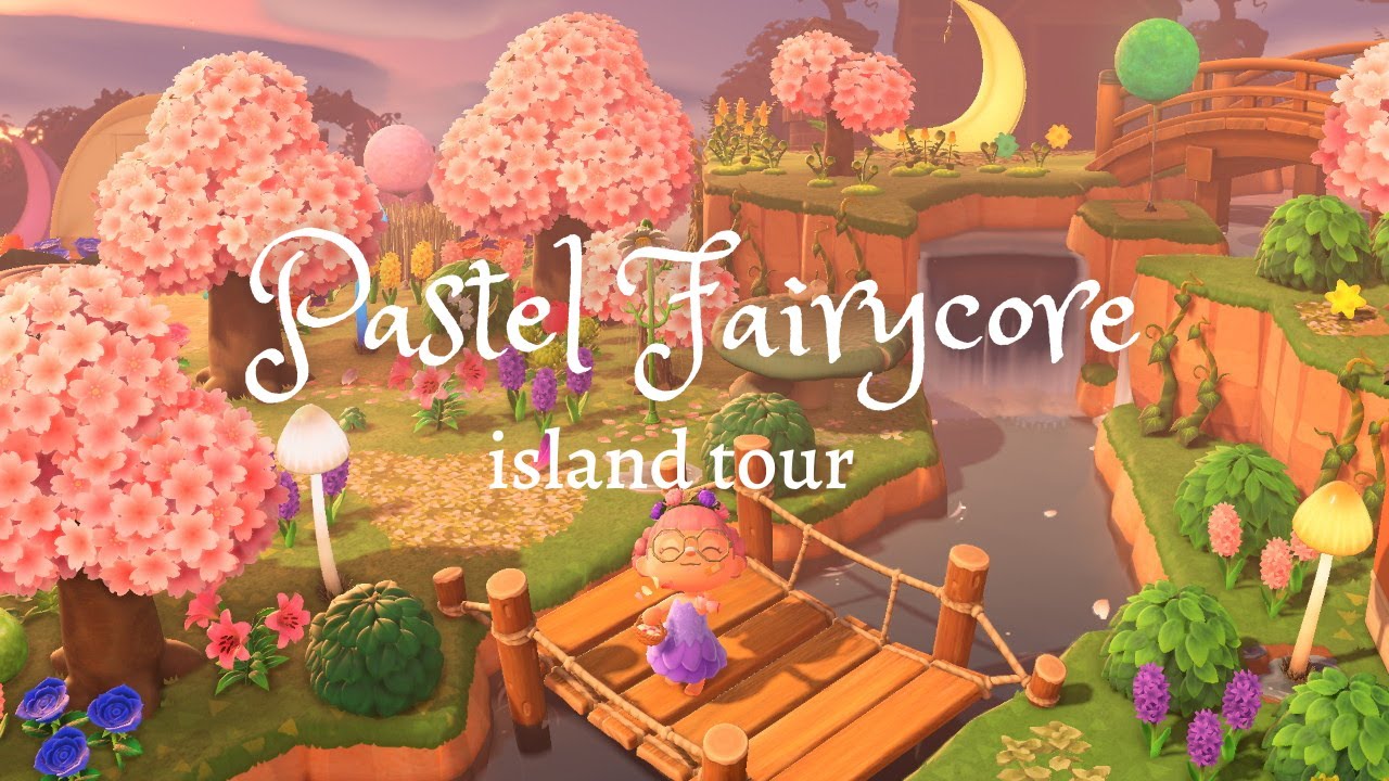 this pastel fairycore island is TOO precious 🧚 gardenia | animal ...