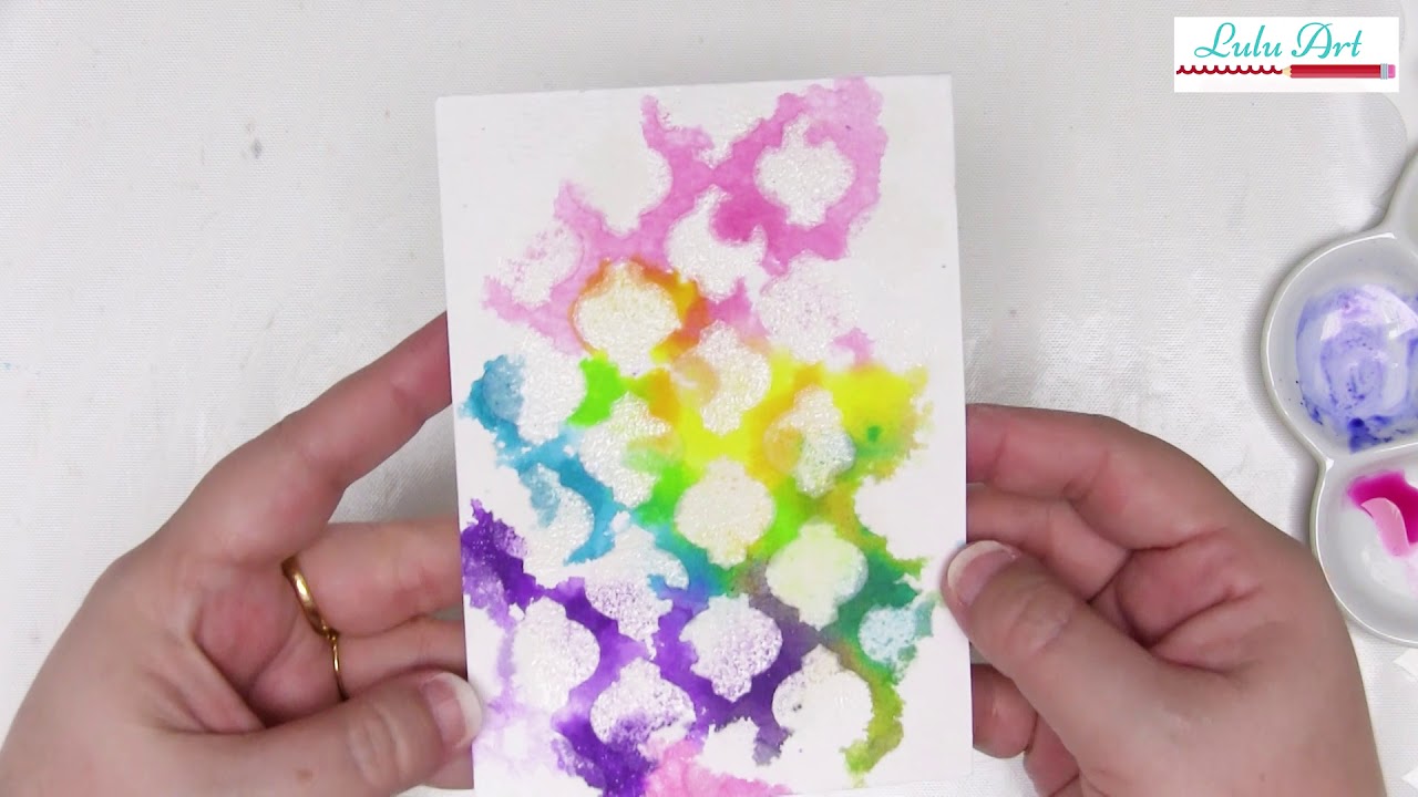 Three Techniques with Dye-na Flow for Cardmakers - YouTube