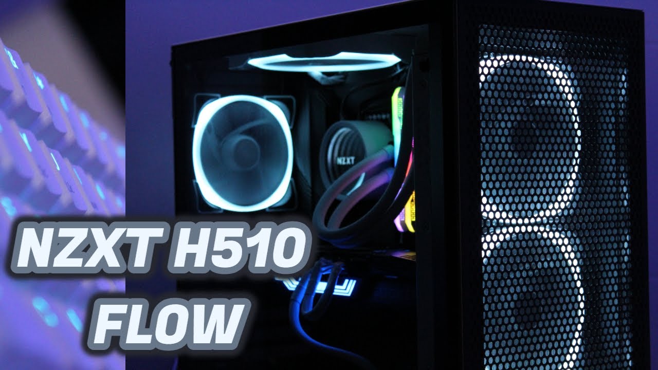 NZXT H510 Flow Gaming PC Build [RTX 3080 & i7-12700K] - YouTube