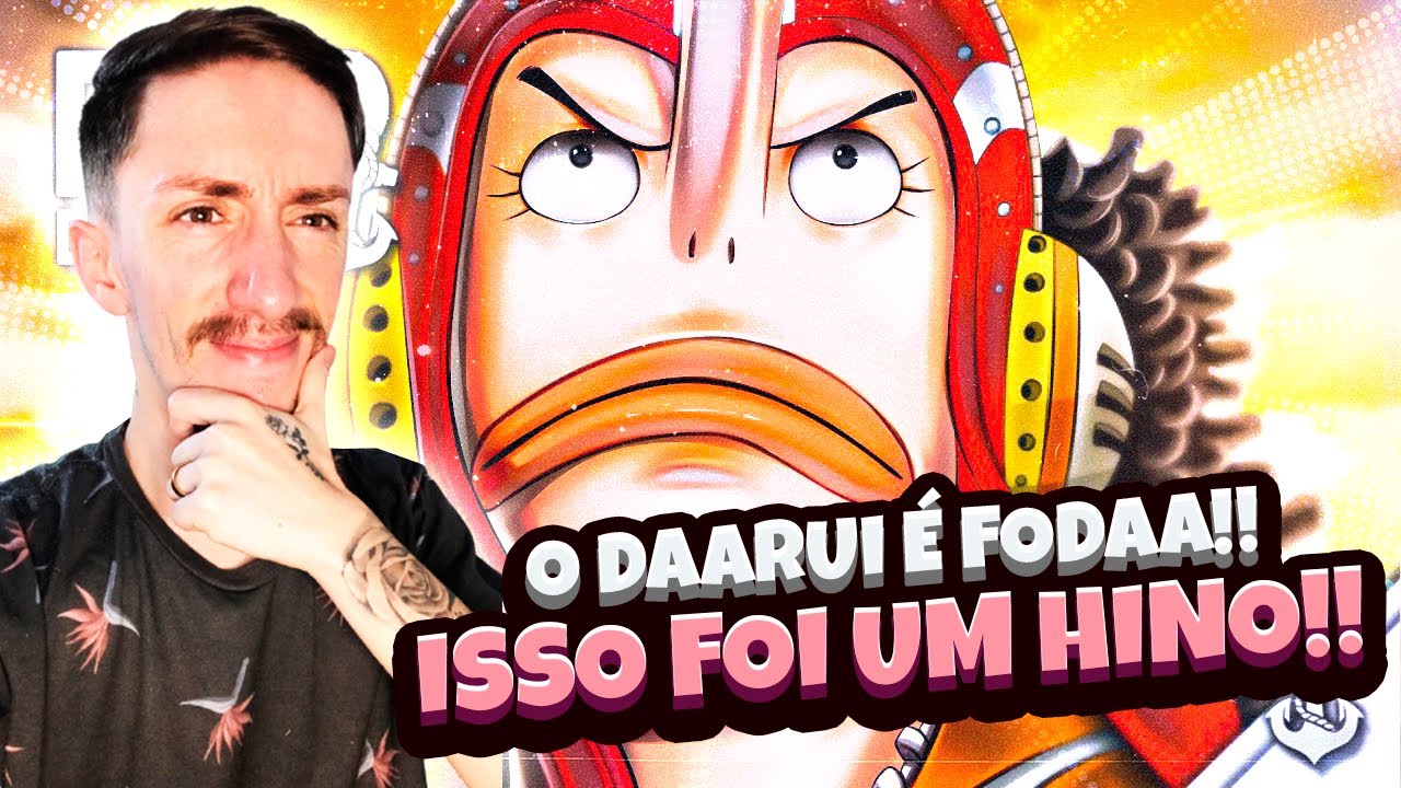 REAGINDO ao Um Bravo Guerreiro do Mar | Usopp (One Piece) | Daarui ...