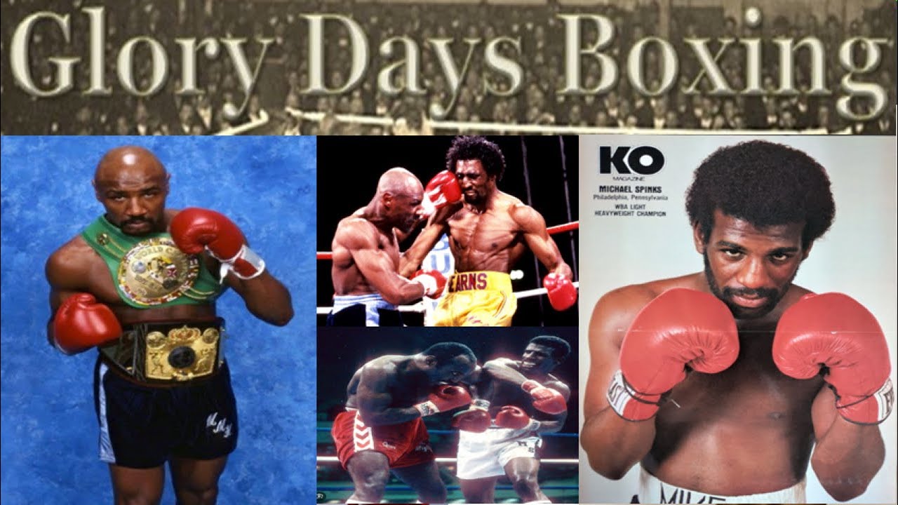 Glory Days Boxing Card & Dice - Marvin Hagler vs Michael Spinks 12 ...