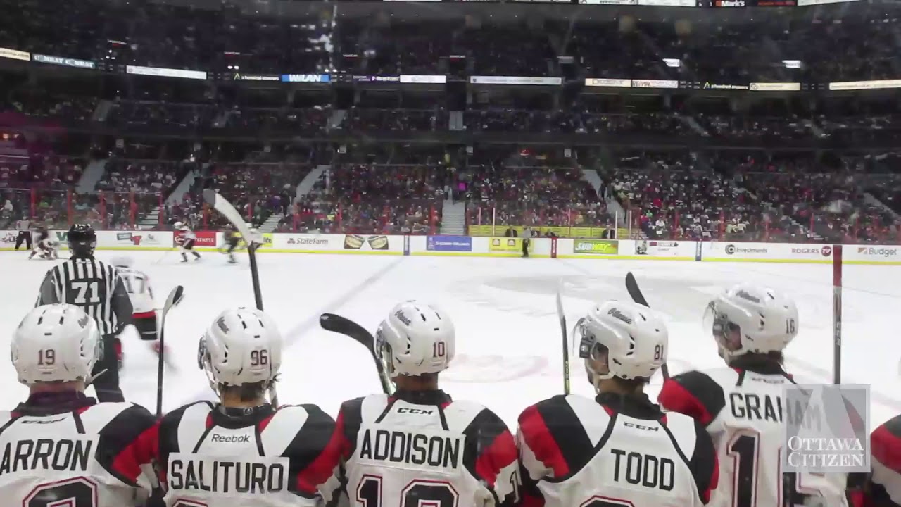 Ottawa 67s School Day Game - YouTube
