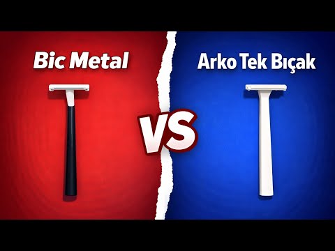 Bic Metal ile Arko Tek Bıçak Karşılaştırması