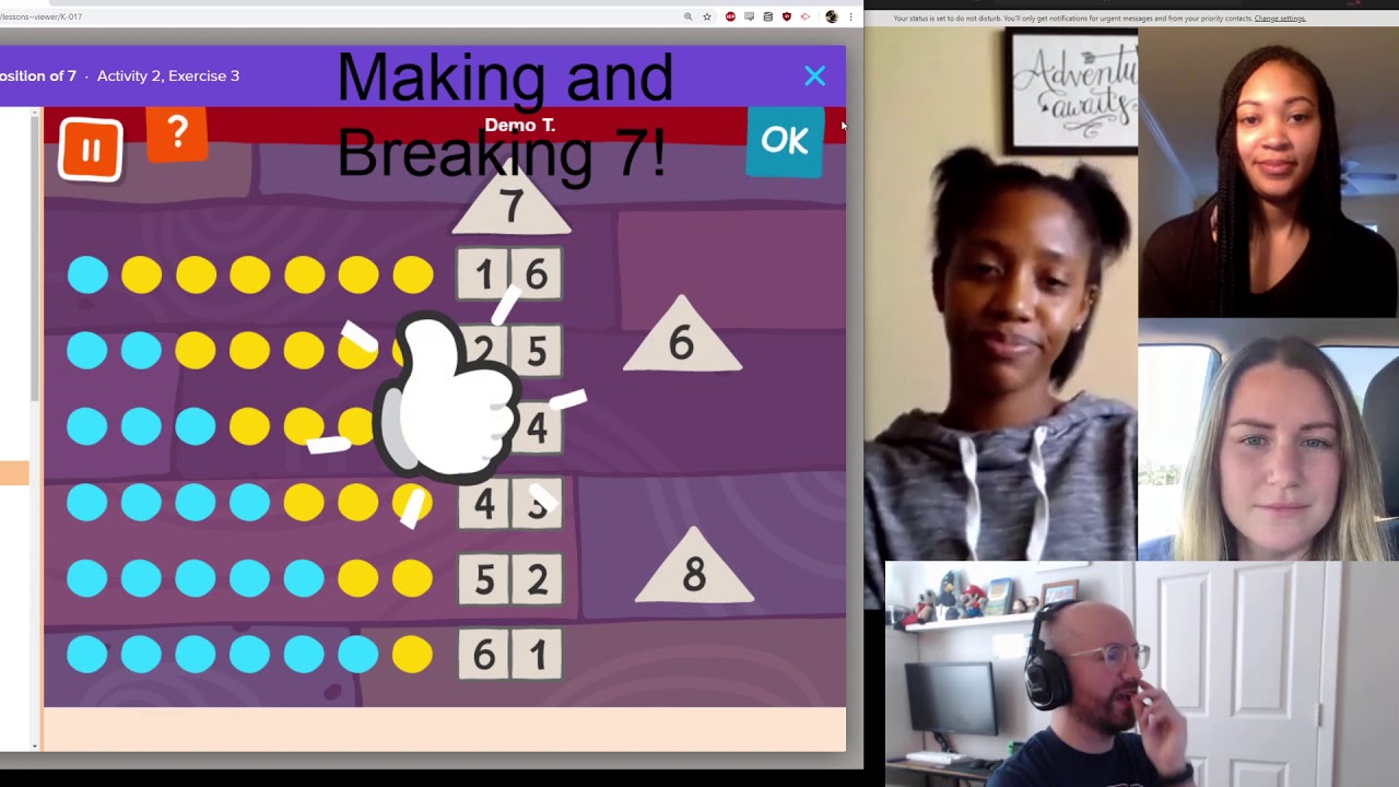 Kinder- All about 7! On Imagine Math - YouTube