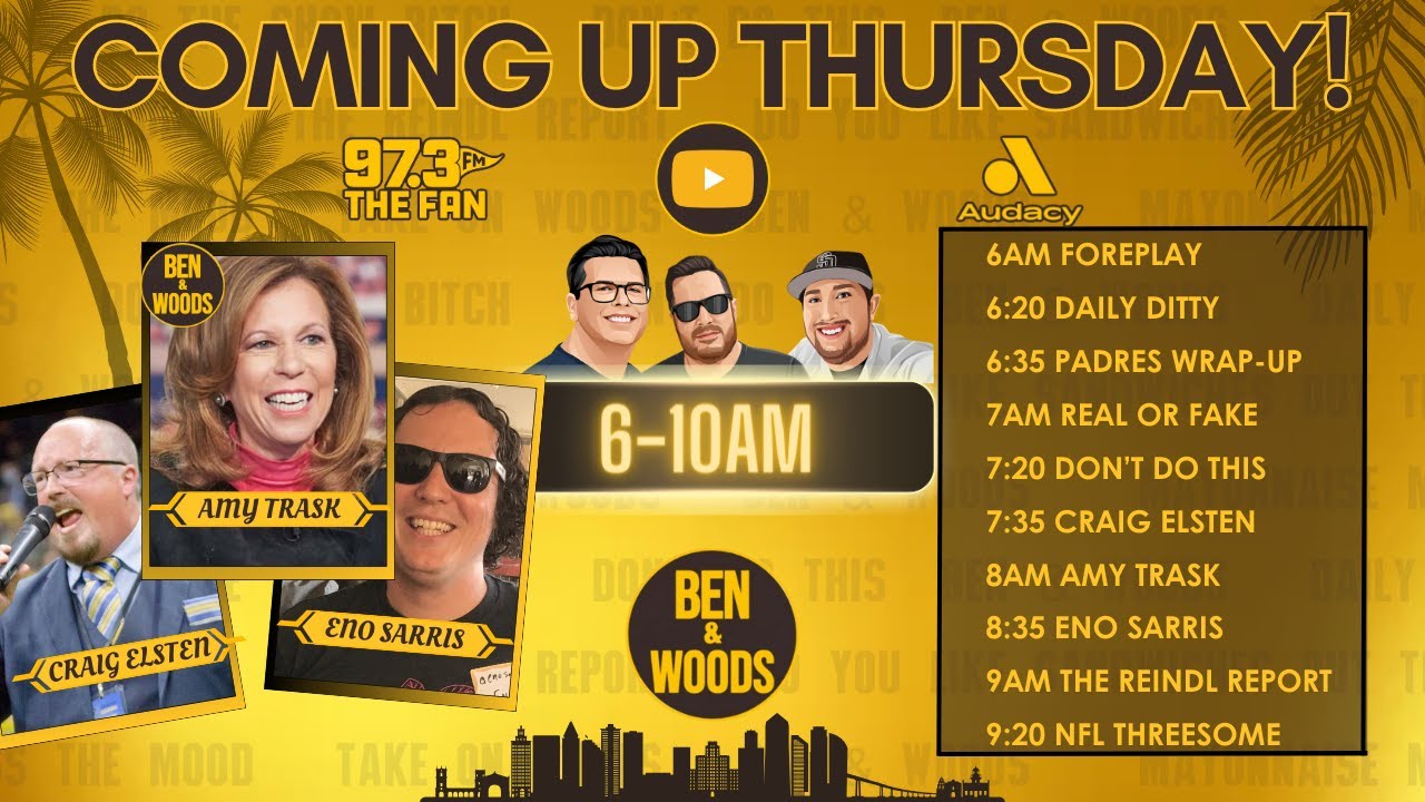 Sept. 14th, 2023 - Padres Beat dodgers | Craig Elsten, Amy Trask, & Eno ...