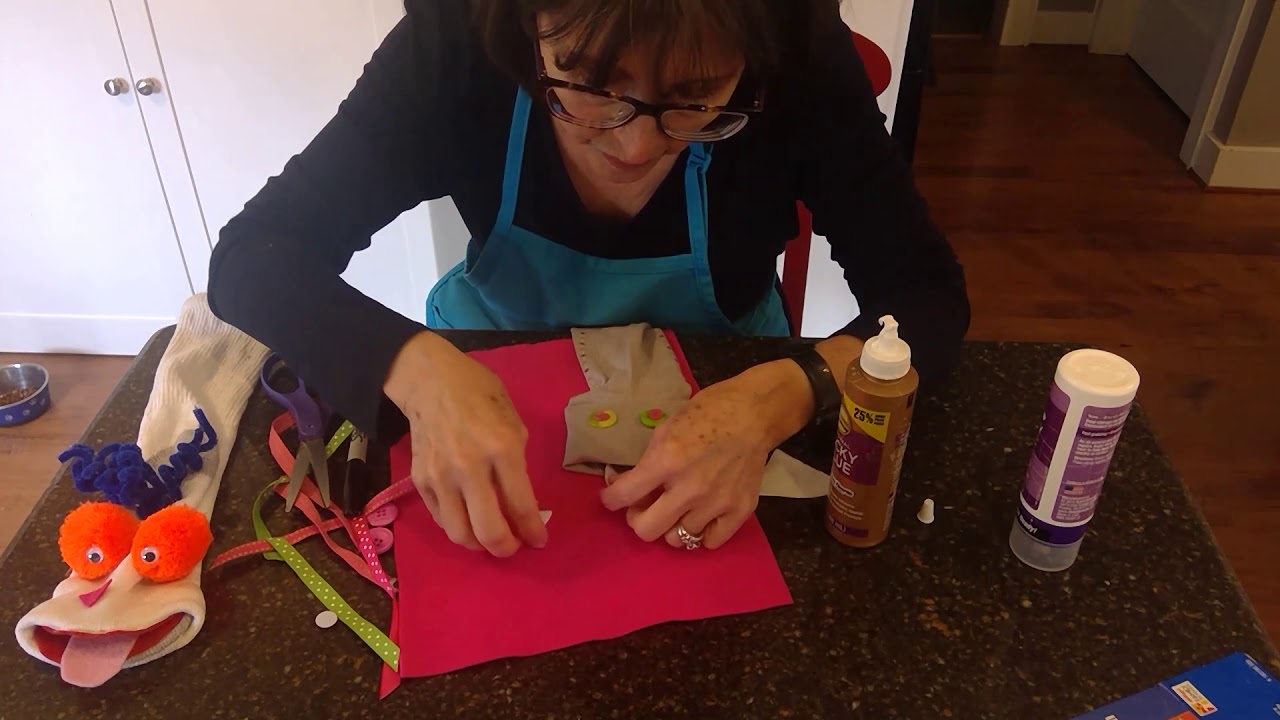 2nd grade Lesson 3 Sock Puppets - YouTube