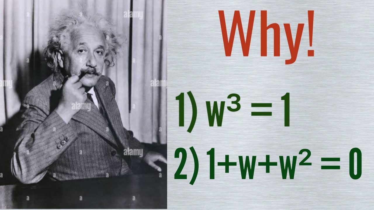 W³ = 1 || 1+w+w² = 0 || Omega class 10|| Omega formulas proof|| - YouTube