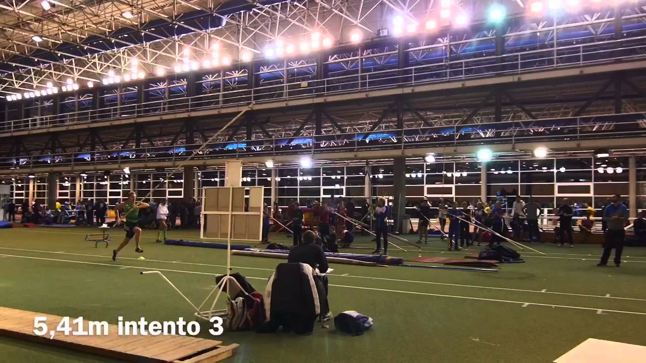 Competición Madrid 09/01/2016 Igor Bychkov 5,41m - YouTube