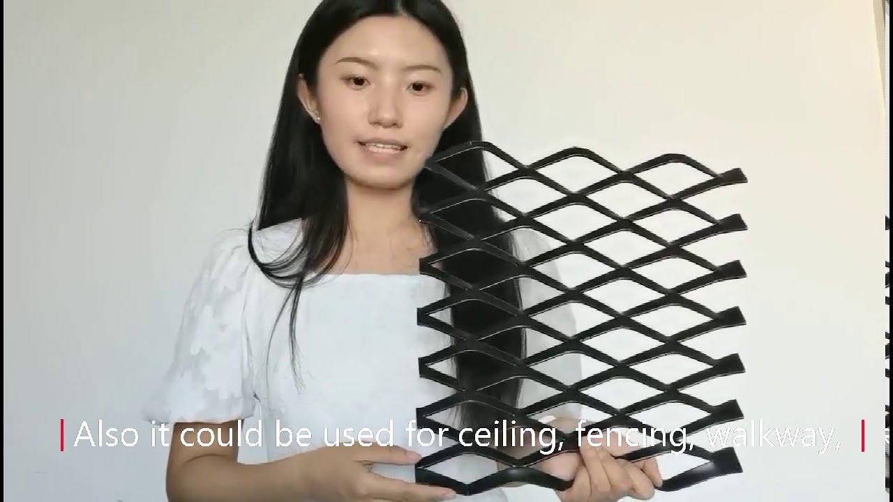 Expanded metal wire mesh and perforated metal sheets manufacture - YouTube