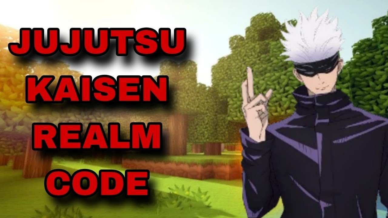 BEST JUJUTSU KAISEN REALM CODE FOR MINECRAFT BEDROCK EDITION! - YouTube