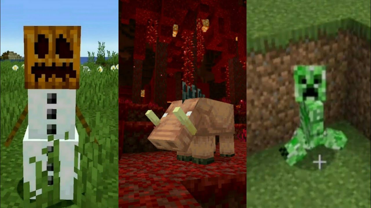 Minecraft mobs weakness in 63 seconds - YouTube