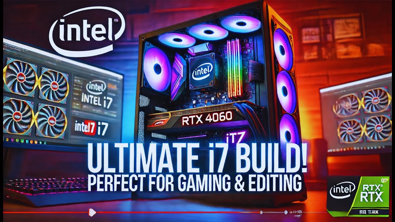 Ultimate Intel i7 PC Build with RTX 4060 GPU Editing and Gaming #viral ...