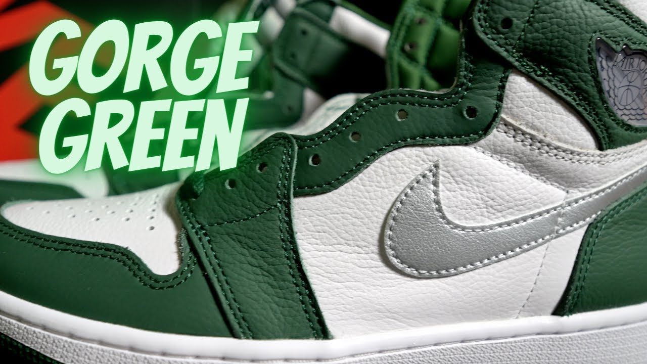 Air Jordan 1 "Gorge Green" Review! - YouTube