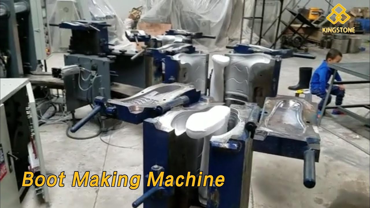 Vertical Boot Making Machine Cold Resistant EVA 8 Stations For Snow ...