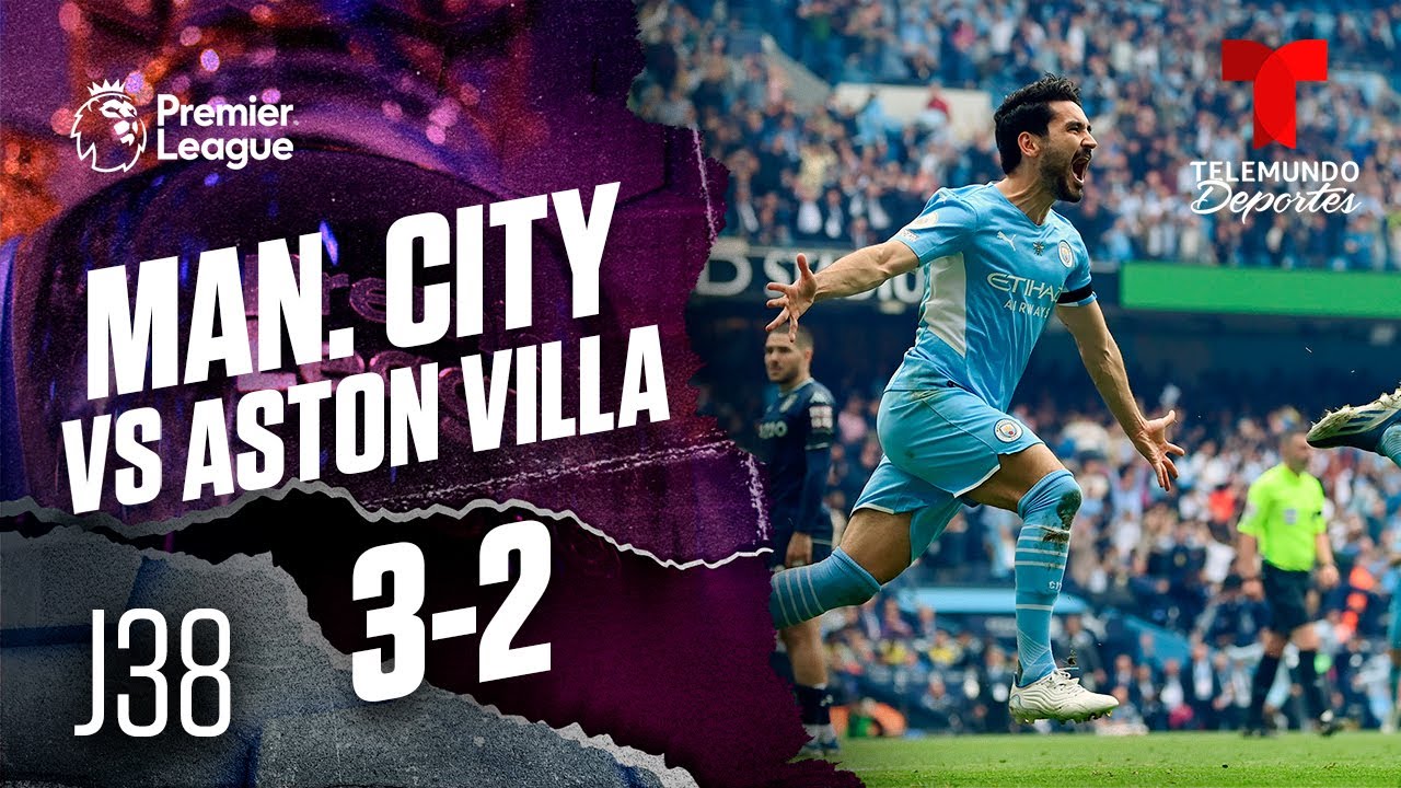 Highlights & Goals | Man. City vs. Aston Villa 3-2 | Premier League ...