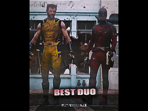 Who's the best duo? Deadpool and Wolverine edit | Marvel edit