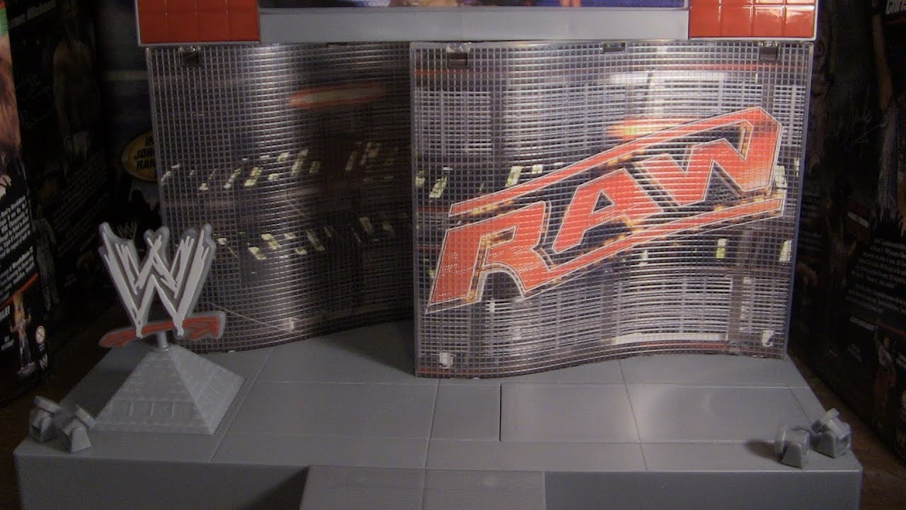 Jeeper's Wrestling Figure Close-Ups: Monday Night RAW Entrance Stage ...