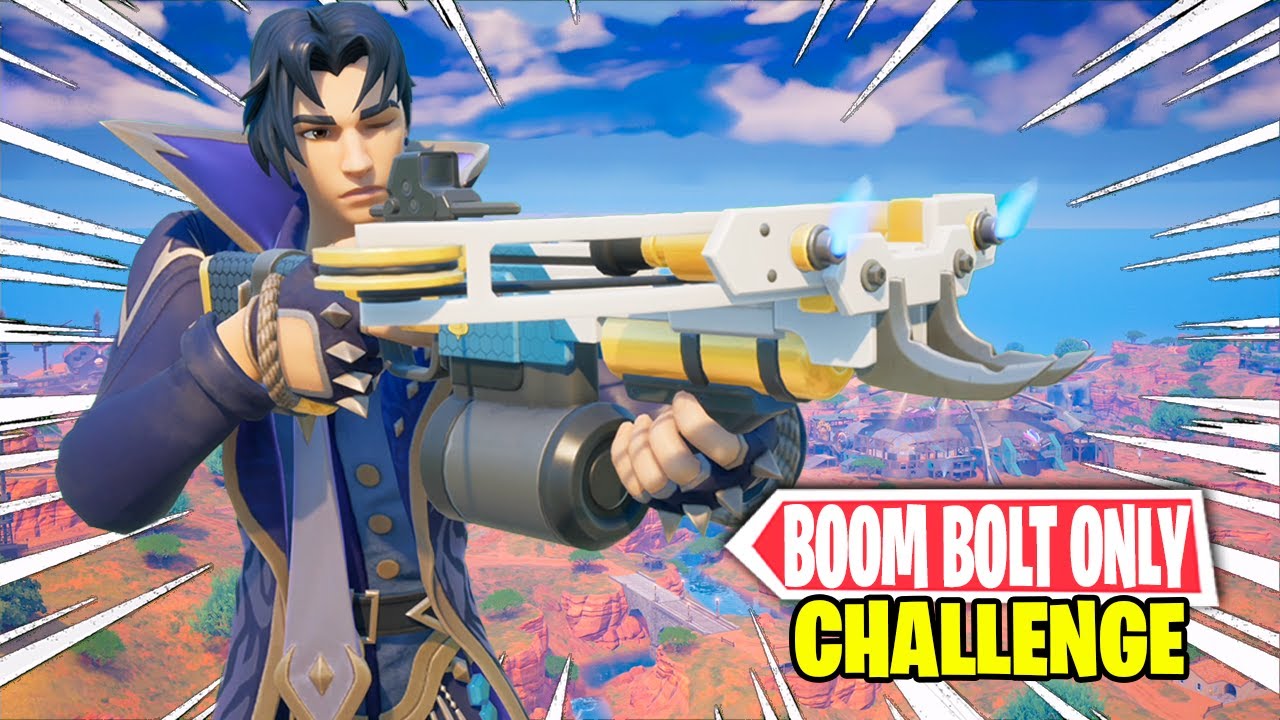 Boom Bolt Only Challenge in Fortnite - YouTube