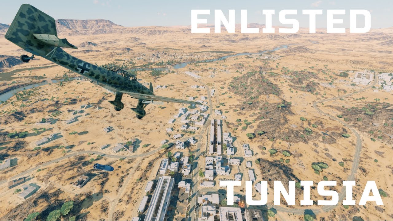 Enlisted gameplay: Battle of Tunisia - Al Har | Энлистед: Битва за ...