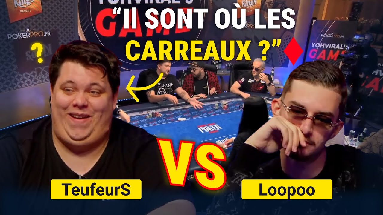 “J’EN AI MARRE D’ÊTRE DEBOUT” | @TeufeurS D ALL IN face à Loopoo - @YoH ...