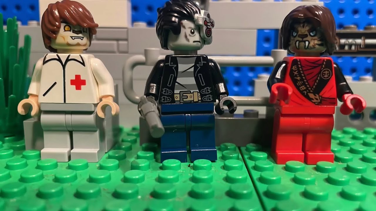 Alleyway Zombie Attack III (LEGO Stop Motion) - YouTube
