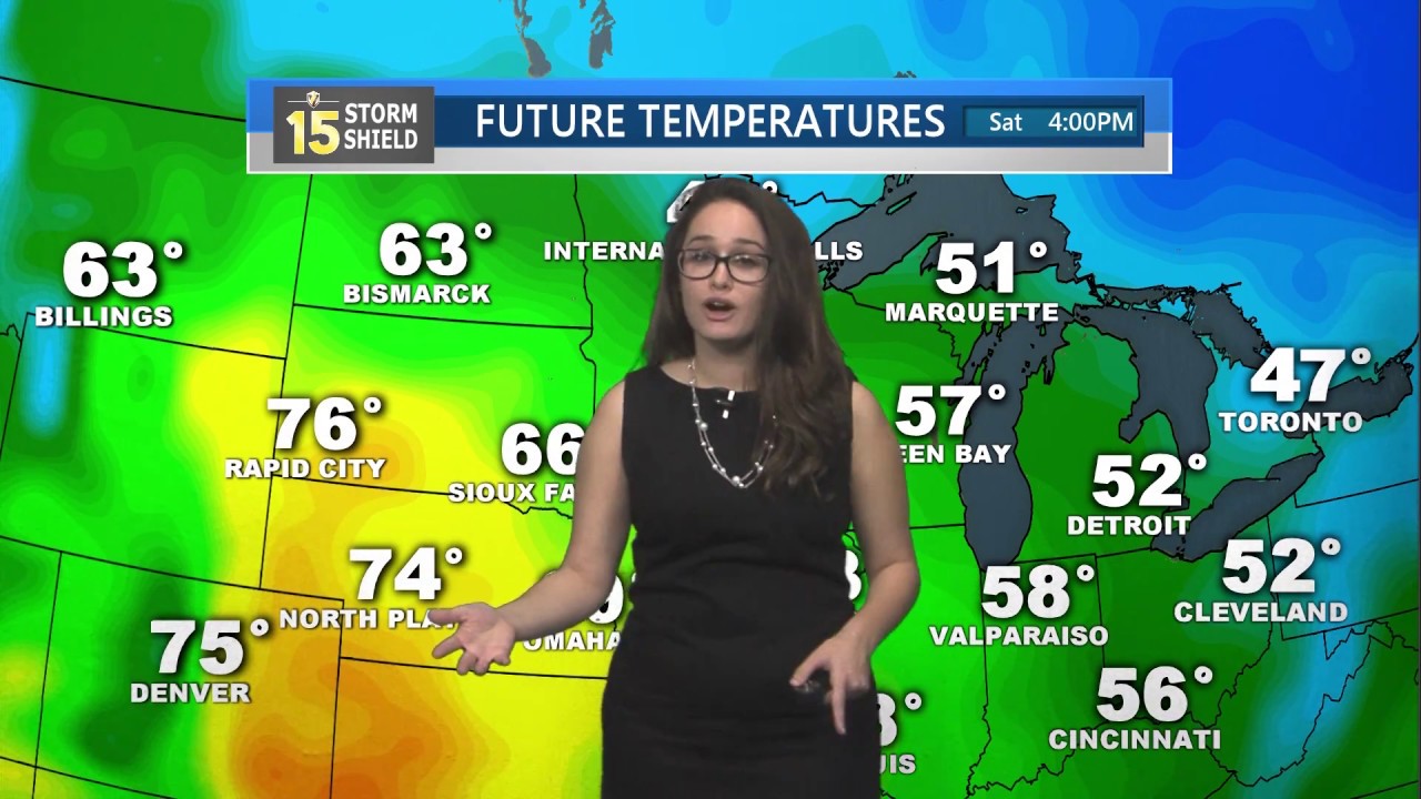 Sabrina Bates Weather Reel - Fall 2016 - YouTube