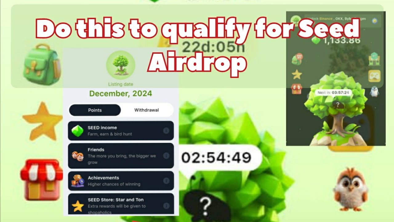 Seed Airdrop Listing Price & Date Revealed| Boost Your SEED Allocation ...