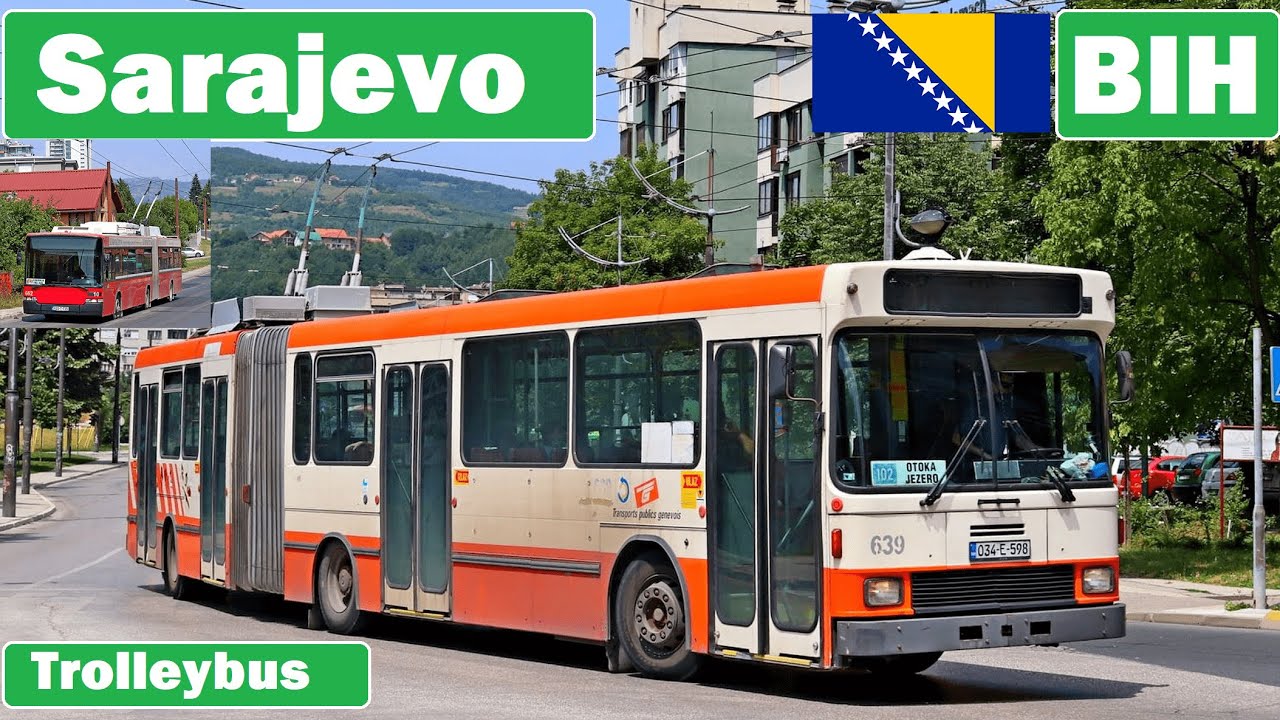 🇧🇦 SARAJEVO TROLLEYBUS / Sarajevski trolejbus 2021【4K】 - YouTube