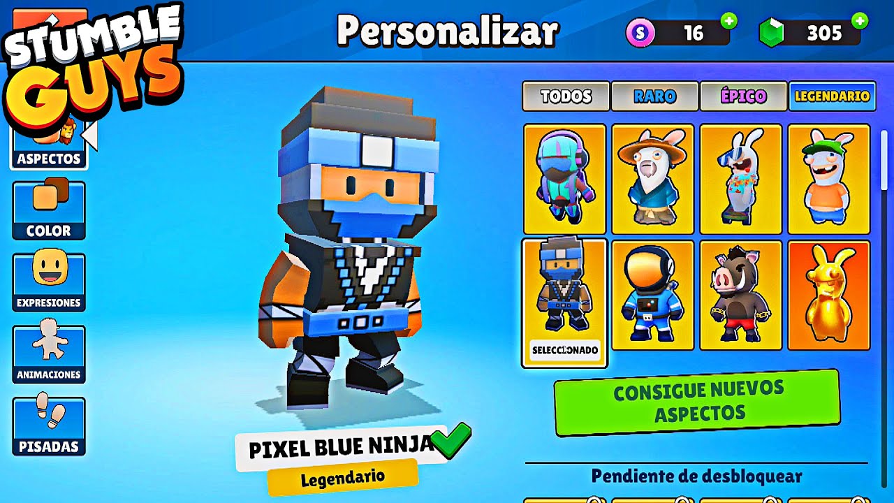 🥷 ASÍ se RECLAMA la SKIN de NINJA PIXEL en STUMBLE GUYS #stumbleguys # ...