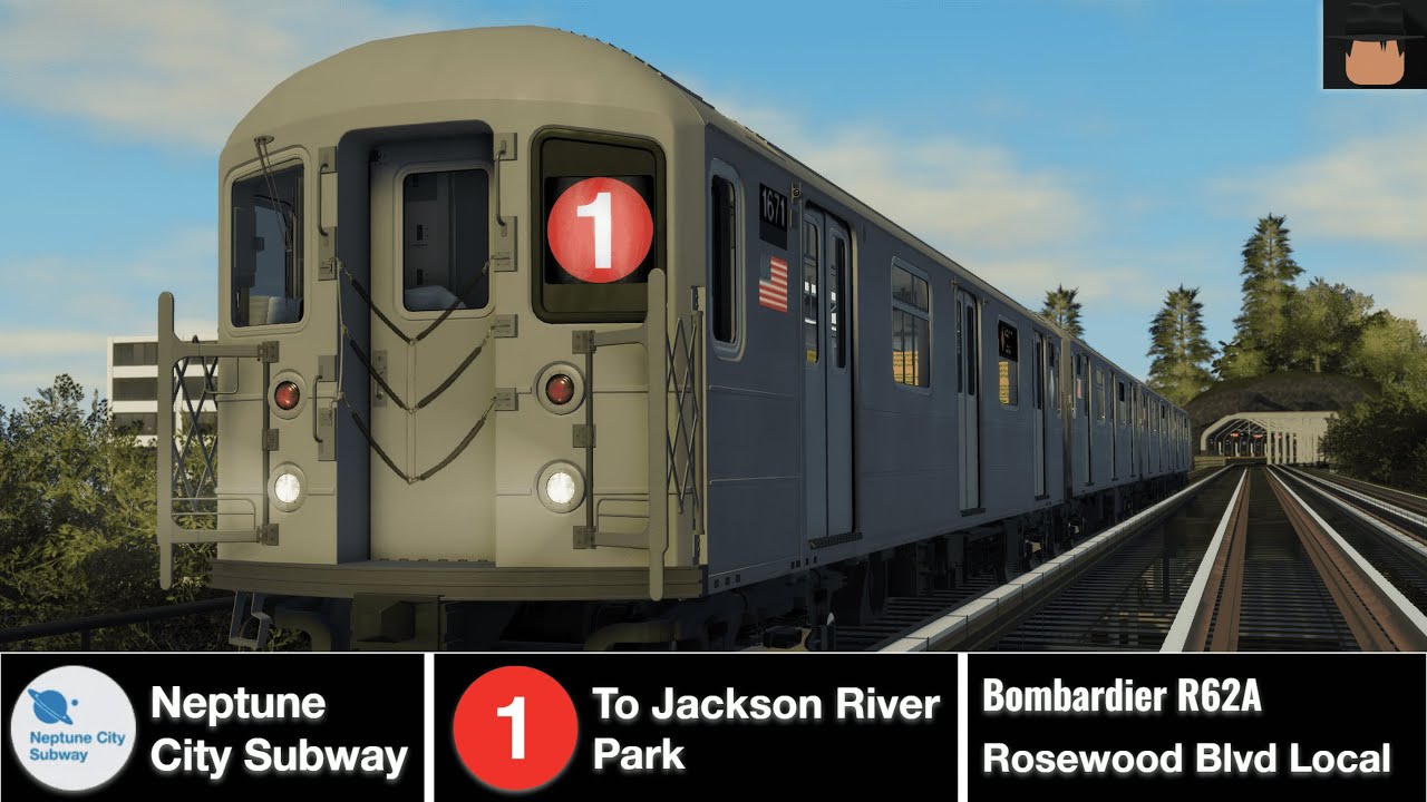 Neptune City Subway | R62A (1) Local Train Drive | Juniper Avenue → ...