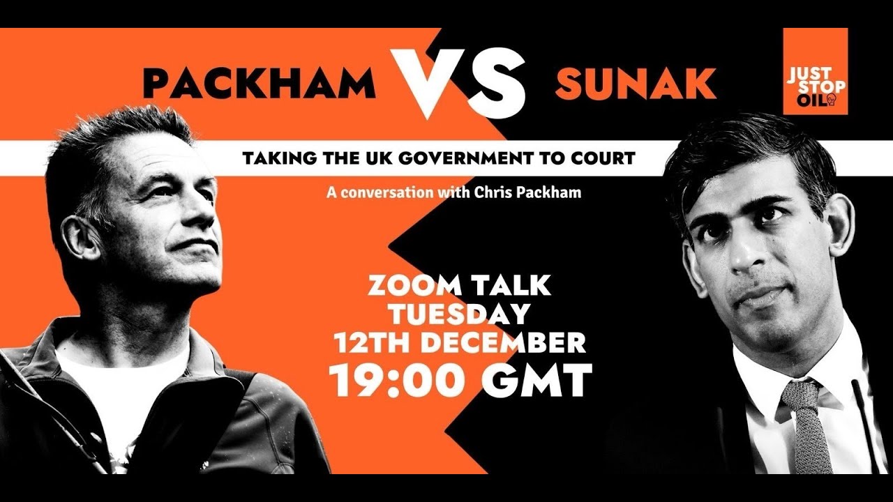 Packham vs Sunak: Taking the UK Government to Court | 12 December 2023 ...