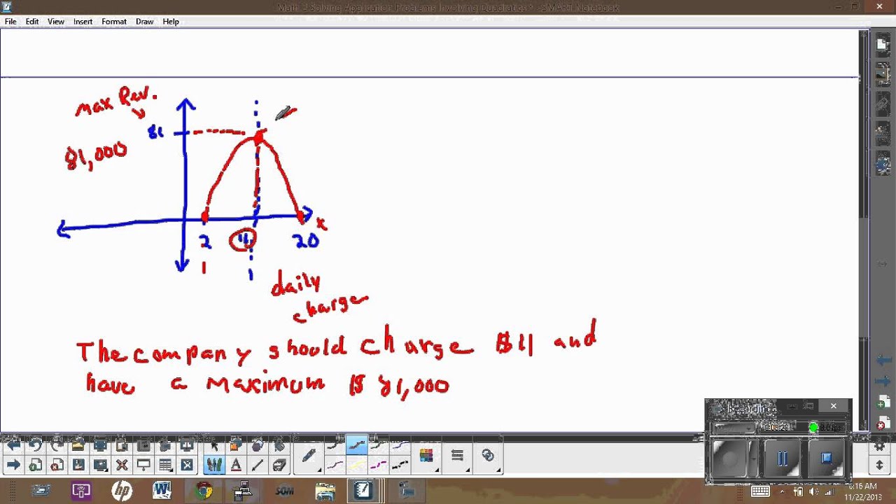 Math 2 Solving Maximum Revenue Problems By Graphing YouTube math-2-solving-maximum-revenue-problems-by-graphing-youtube