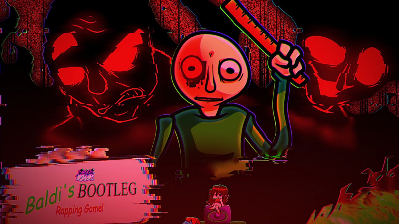 Friday Night Funkin': Baldis Bootleg Rapping Game Full Week [FNF Mod ...