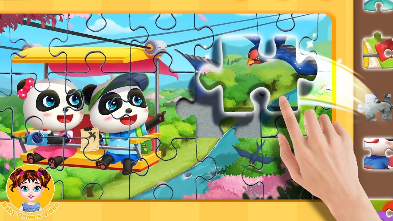 Baby Panda's Kids Puzzles - BabyBus Kids Games - Baby Games Videos ...