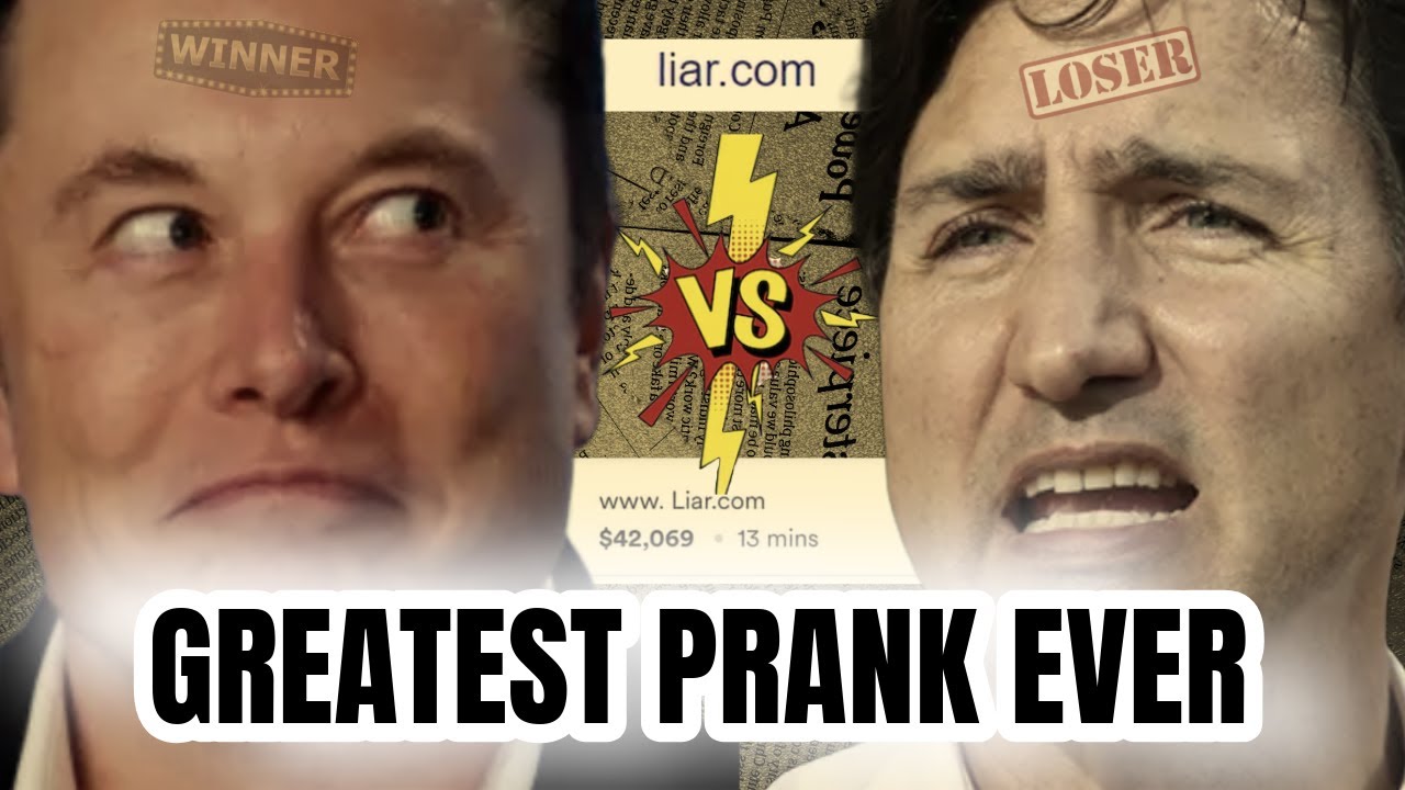 Elon Musk ENDS Justin Trudeau In Greatest Prank Ever Pulled! - YouTube