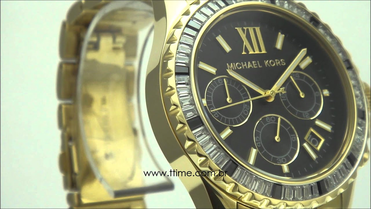 Relógio Michael Kors MK5828/4PN - YouTube