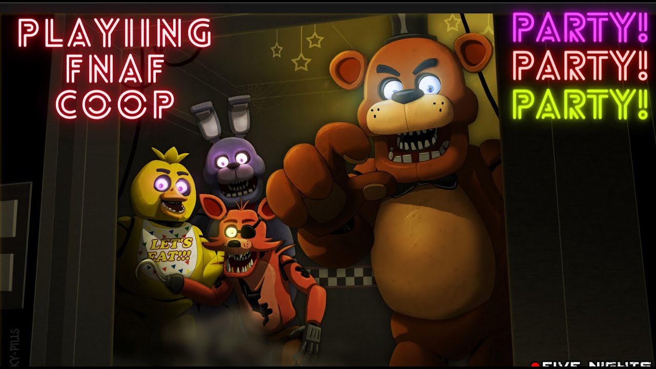 Playing FNAF Coop: FNAF Coop Play-Through. - YouTube