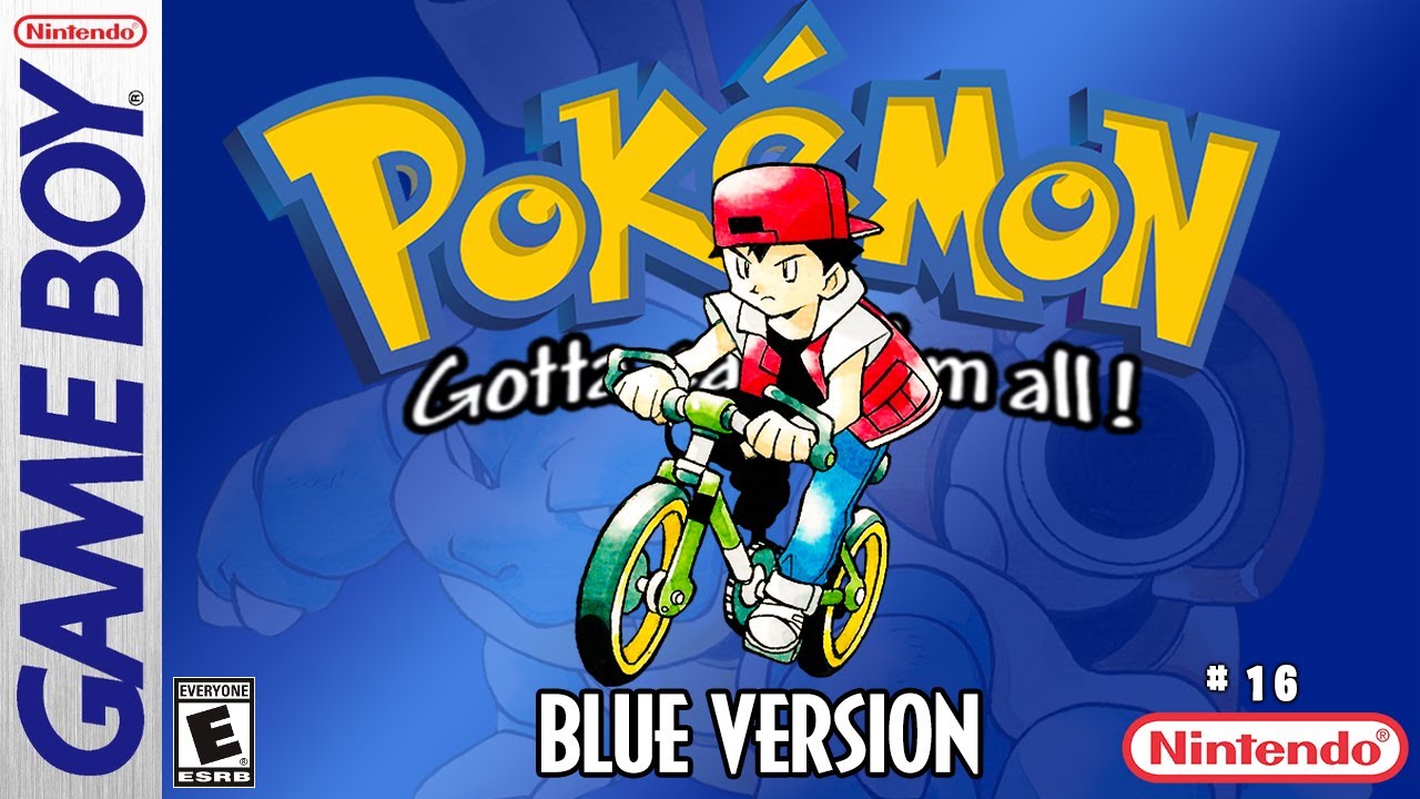 POKEMON BLUE Walkthrough Gameplay | Part 16: Cycling Road (FULL GAME ...