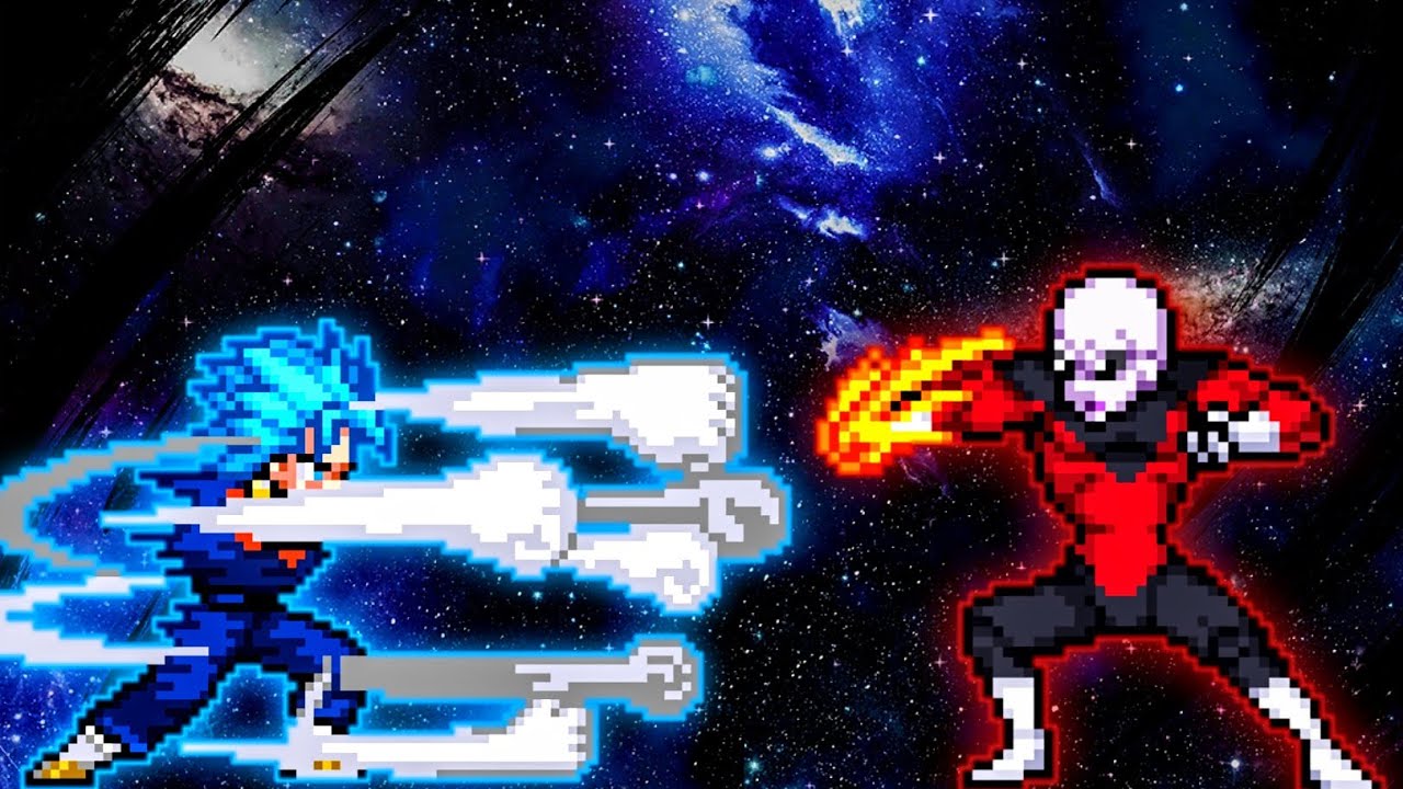 Vegito SSB DBFZ V2 VS Jiren DBFZ in Jump Force Mugen - YouTube