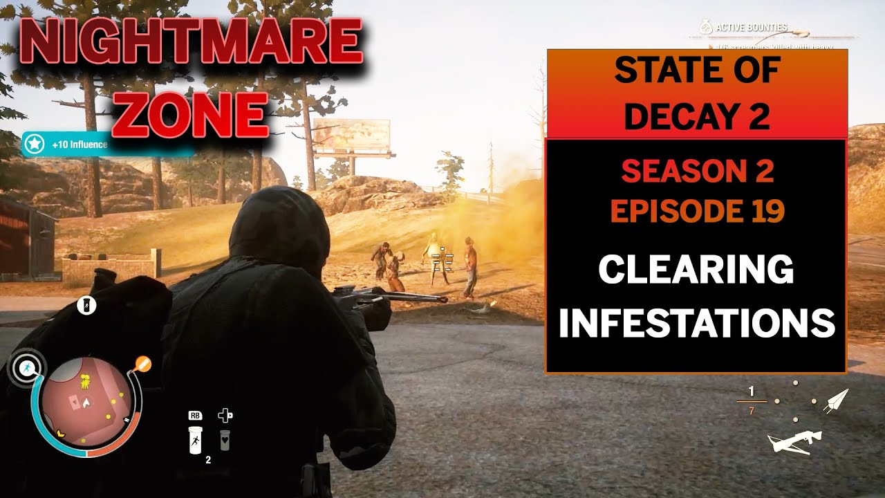 NIGHTMARE ZONE SEASON 2, Episode 19 - CLEARING INFESTATIONS (SOD2 ...