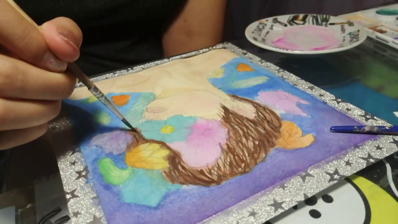 Speed Drawing con acuarela - YouTube
