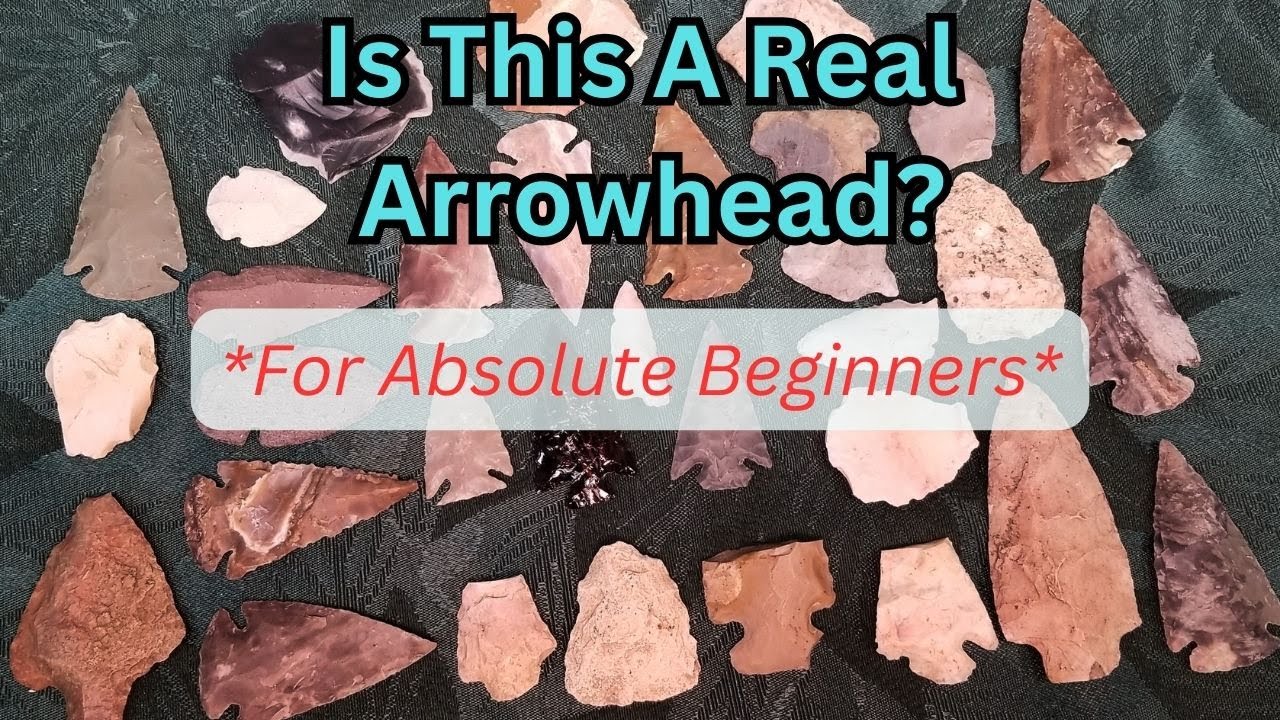 Is This A Real Arrowhead? For Absolute Beginners. - YouTube