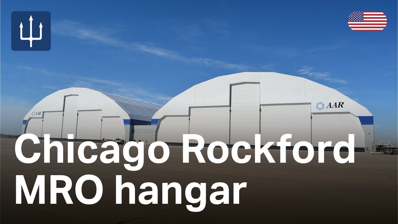 Chicago Rockford International Airport RFD MRO Hangar | Rubb USA - YouTube